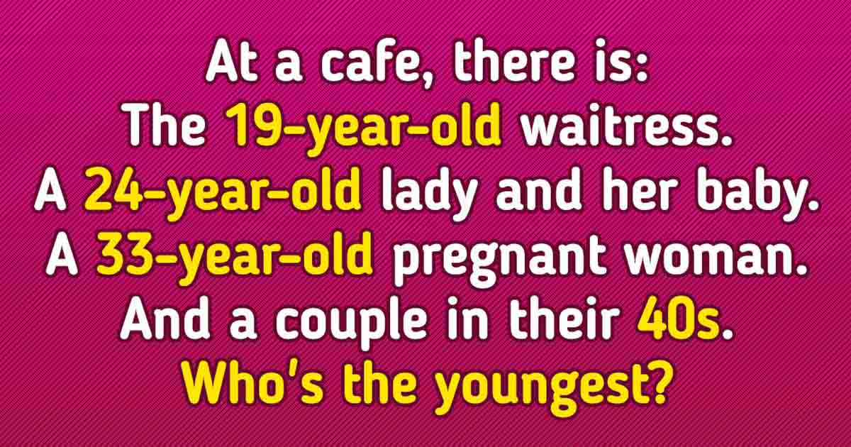 15 Riddles That Are More Difficult Than They Appear